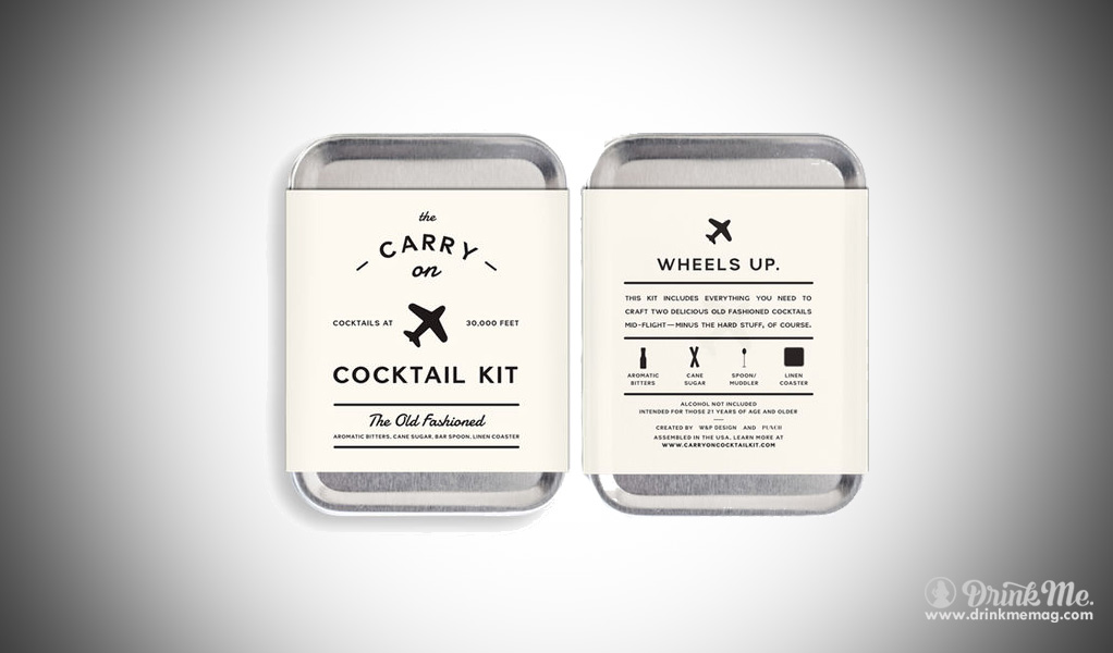 Fly the (Cocktail) Friendly Skies With This Carry-On Old Fashioned Kit ...